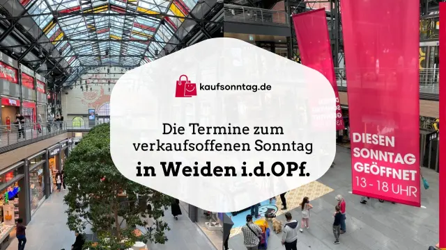 Verkaufsoffener Sonntag Weiden
